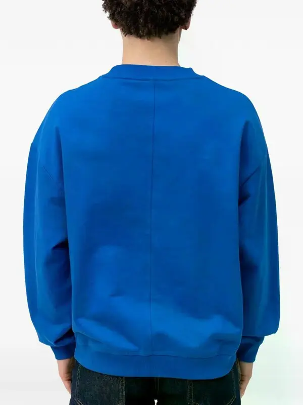 Hugo Logo-patch Crew-neck Sweatshirt