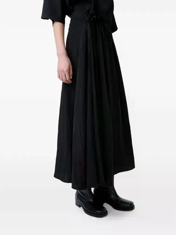 Studio Nicholson Messina A-line Skirt - Black