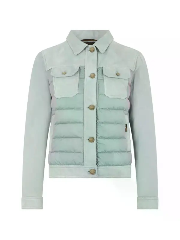 MOORER Quilted Leather Jacket