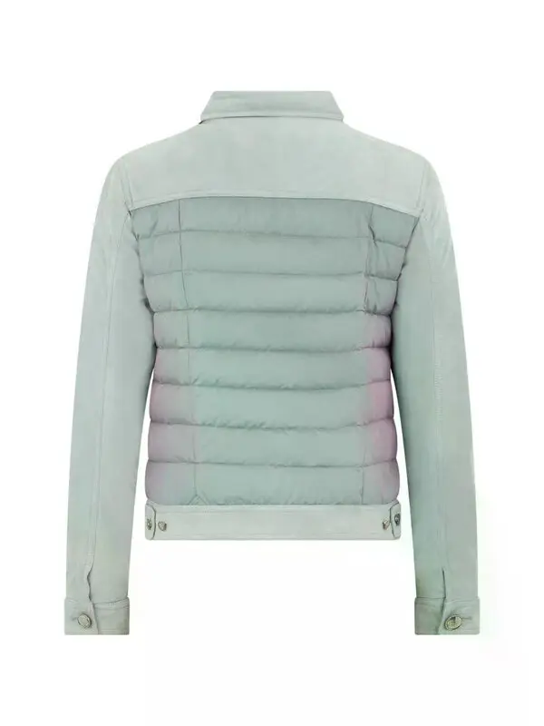 MOORER Quilted Leather Jacket