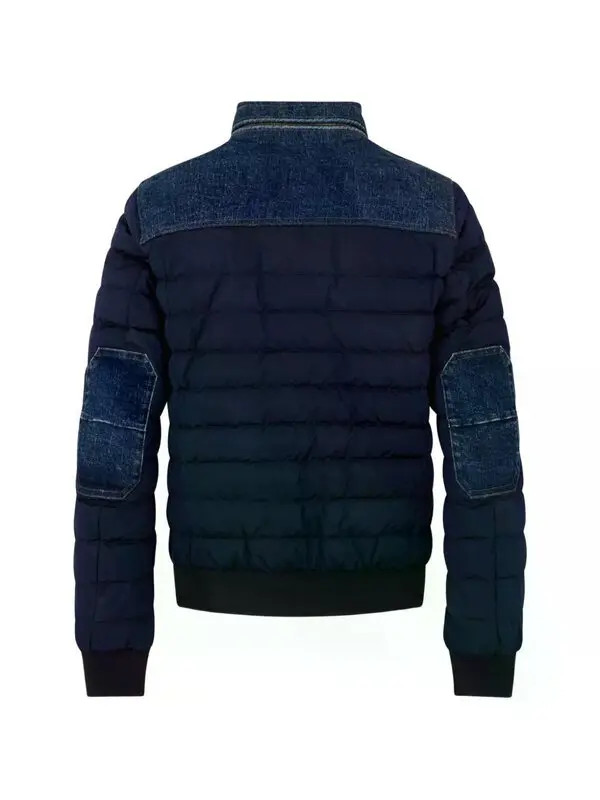 MOORER Padded Denim Jacket