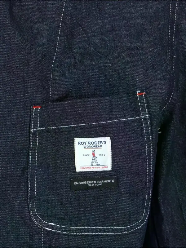 ROY ROGER'S Hooded Denim Jacket