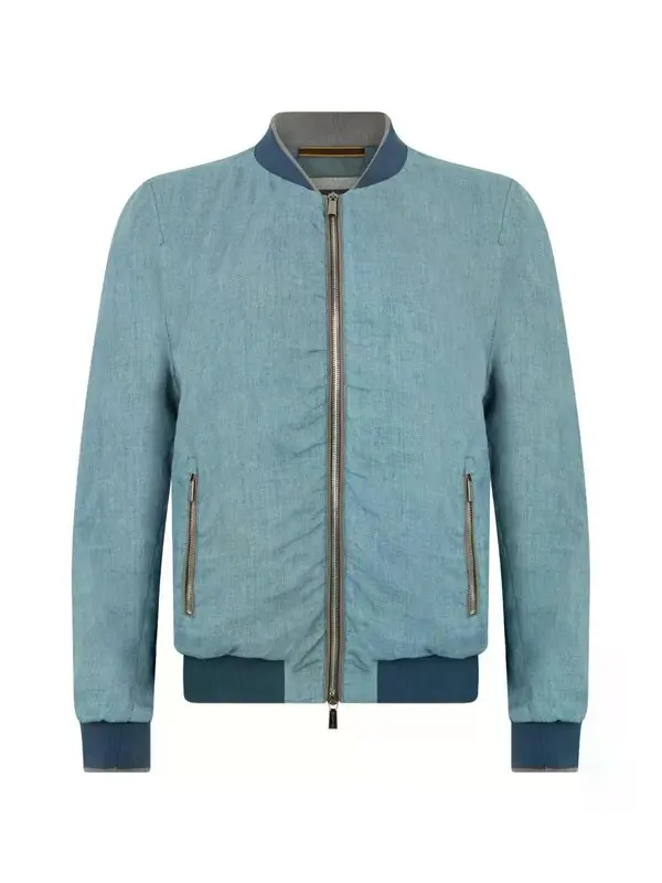 MOORER Padded Zip Jacket