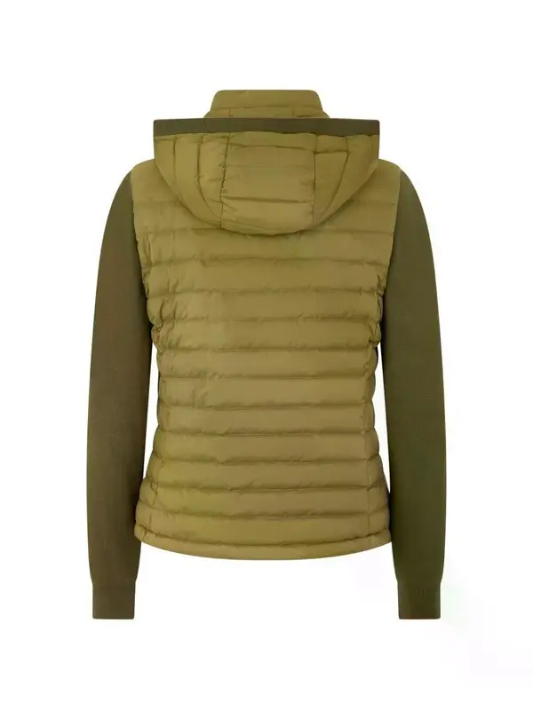 MOORER Padded Hooded Jacket - Green