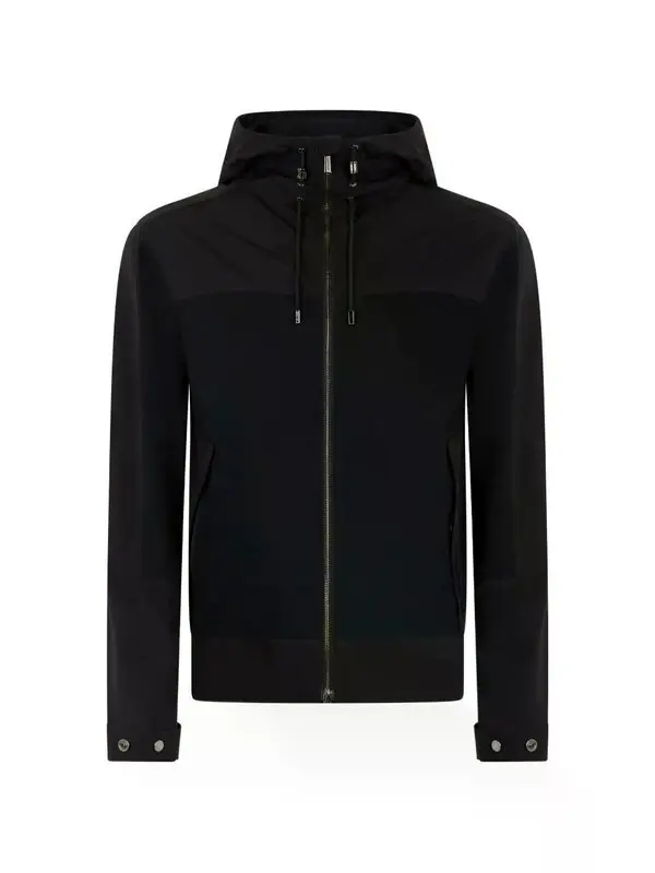 MOORER Hooded Zip Jacket