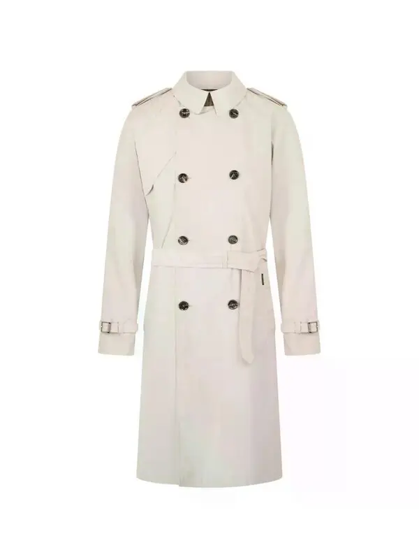 MOORER Double-breasted Trench Coat