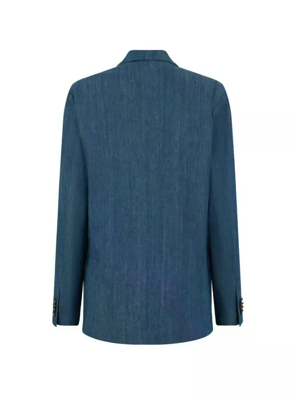 MOORER Button Pocket Blazer