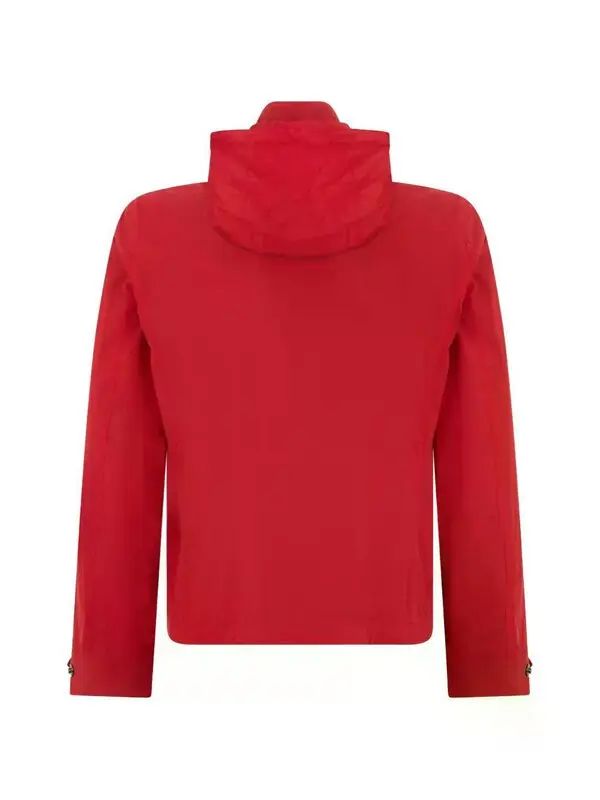 MOORER Hooded Zip-up Jacket