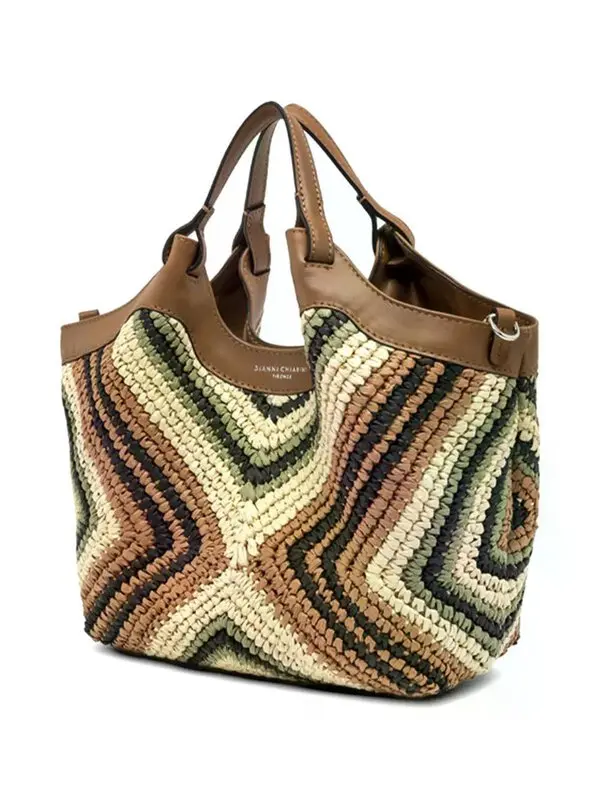 GIANNI CHIARINI Woven Shoulder Bag