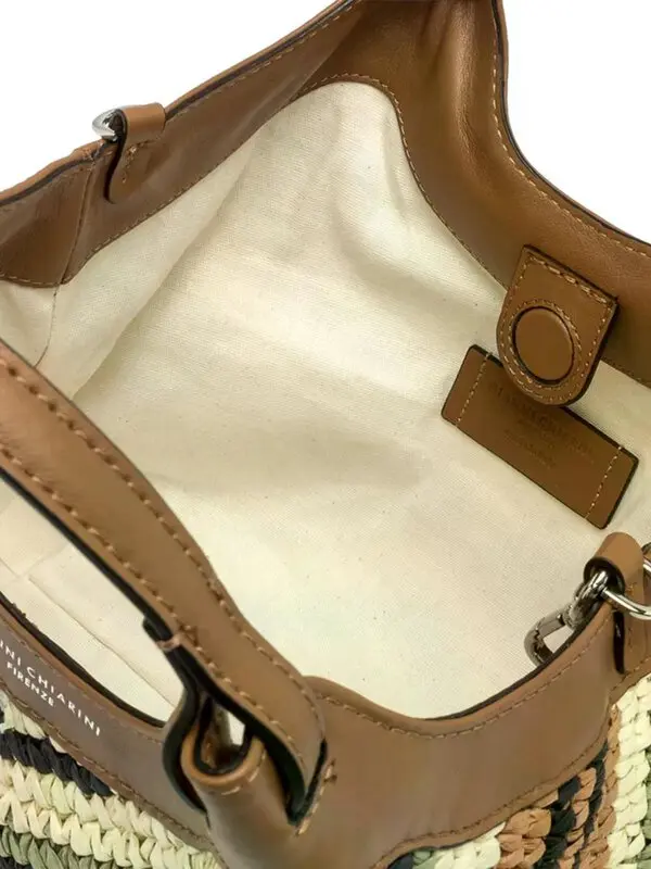 GIANNI CHIARINI Woven Shoulder Bag