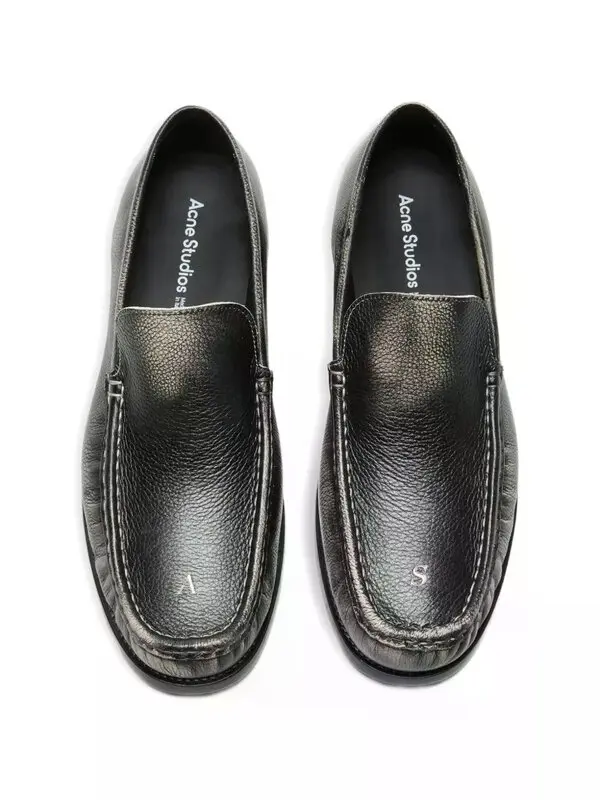 Acne Studios Stitched Leather Loafers