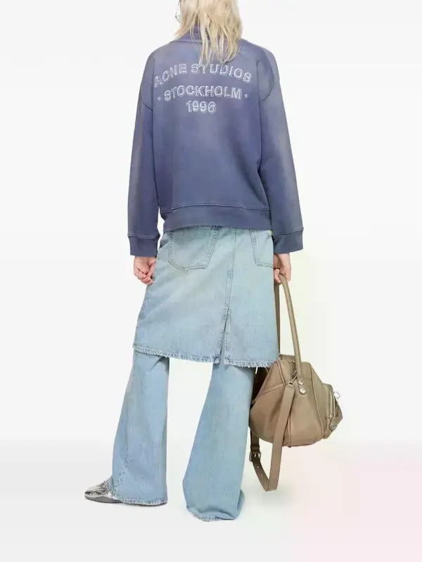 Acne Studios Logo Crew-neck Sweatshirt
