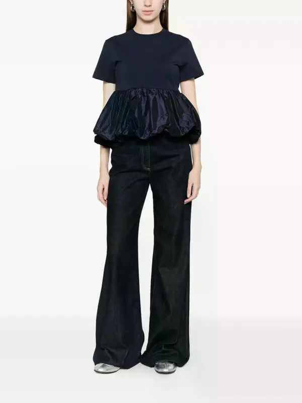 Cecilie Bahnsen Cooper Ruffled T-shirt