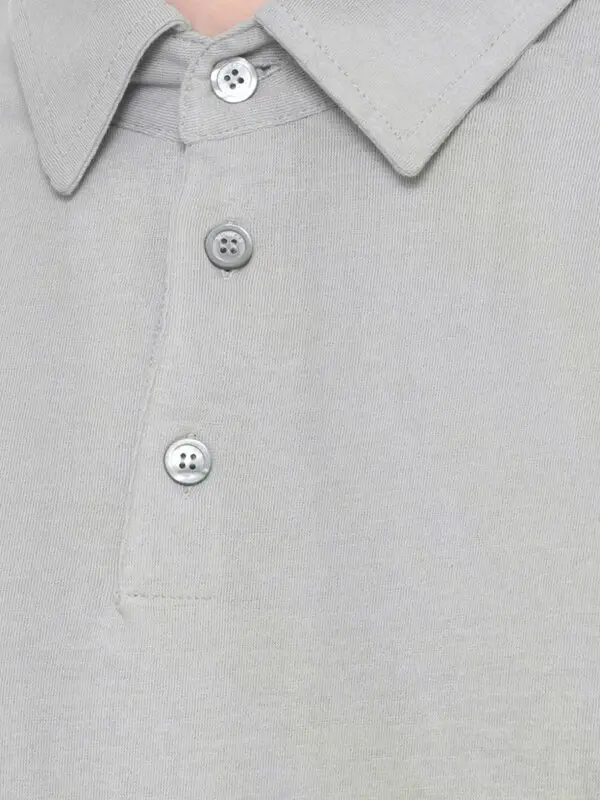 ZANONE Short-sleeve Polo Shirt - Grey