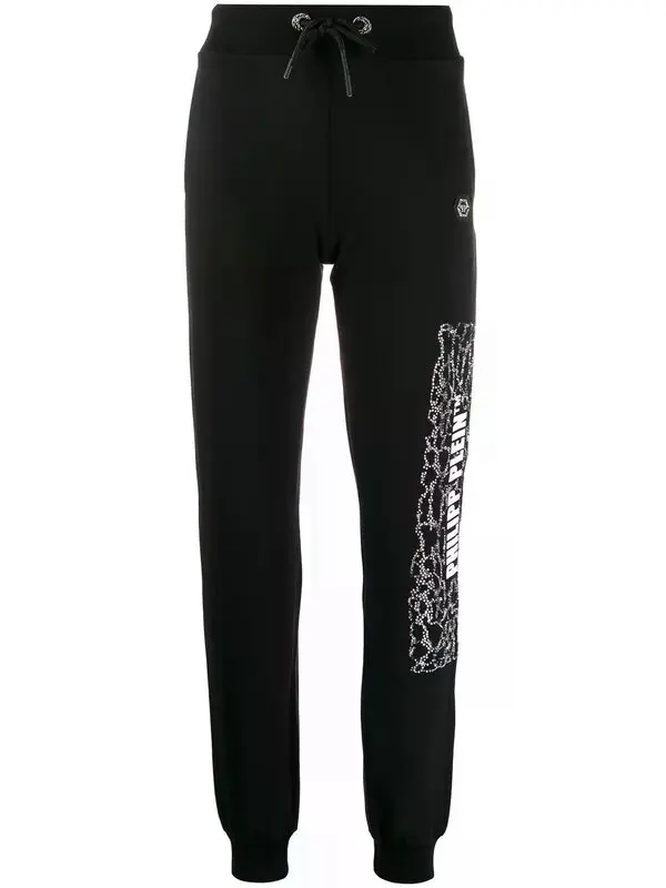 Philipp Plein Crystal Plein Track Pants