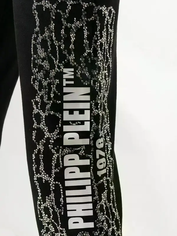 Philipp Plein Crystal Plein Track Pants