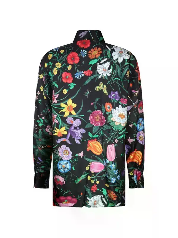 Gucci Floral-print Shirt
