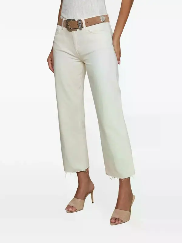 L'Agence Wanda Cropped Wide-leg Jeans
