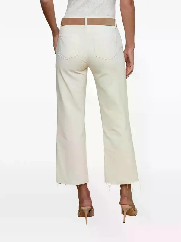 L'Agence Wanda Cropped Wide-leg Jeans