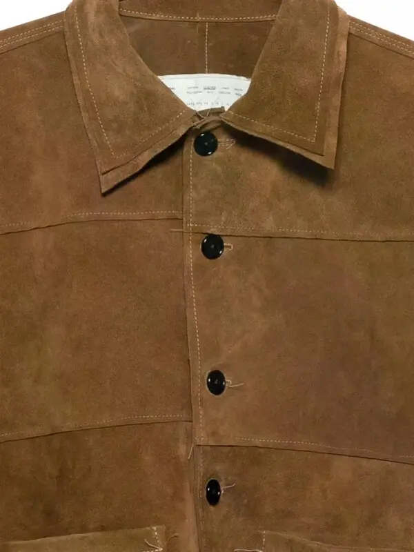 CAMIEL FORTGENS Button Jacket With Patch Pockets
