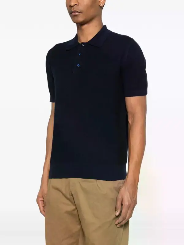 Canali Buttoned Polo Shirt