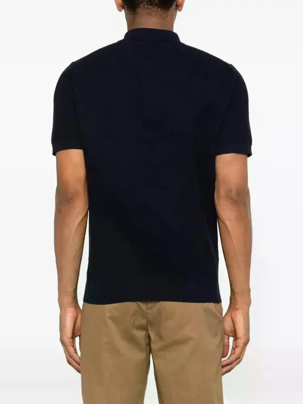 Canali Buttoned Polo Shirt