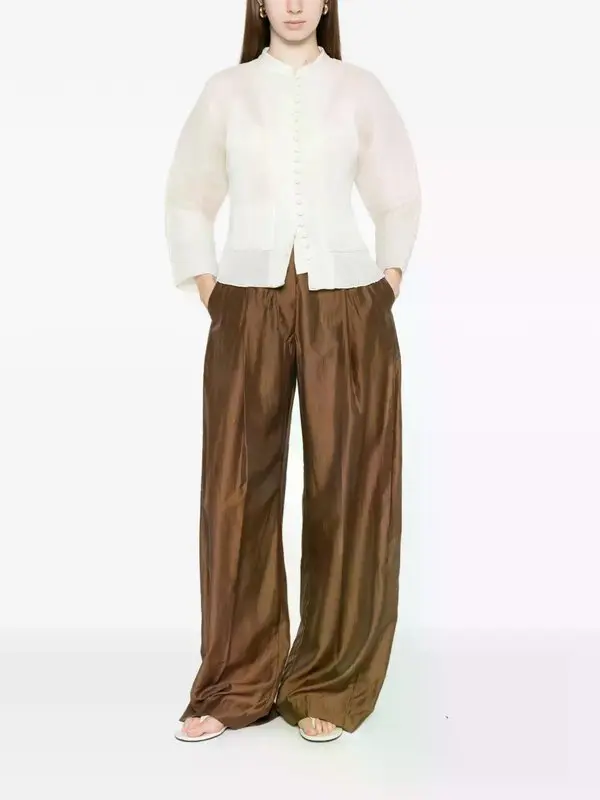 THELATEST Pleated Palazzo Pants