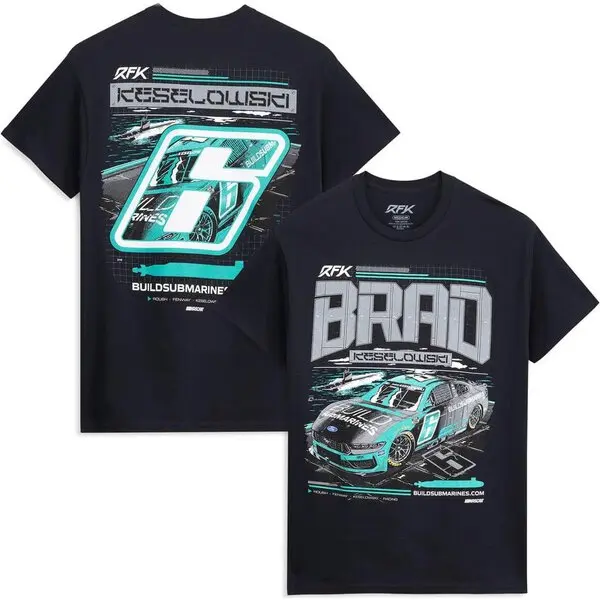 CLASSIC INK Brad Keselowski #6 Buildsubmarines.com T-shirt