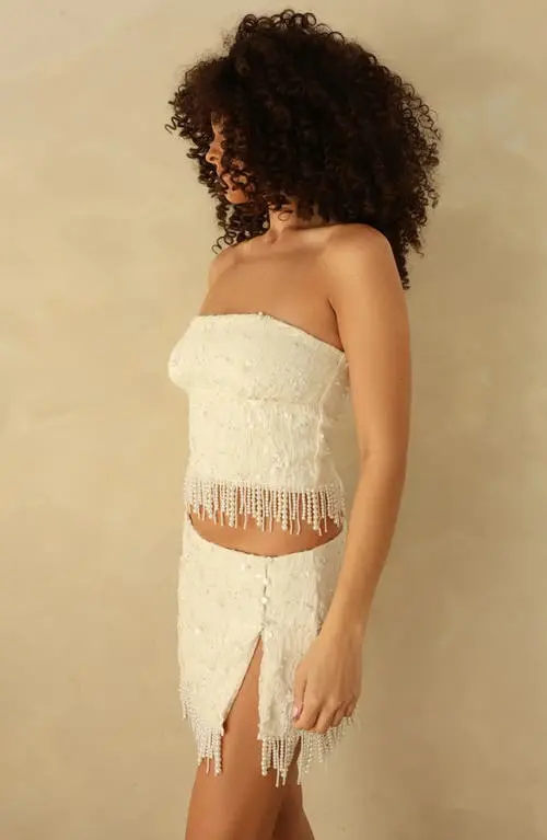 DIPPIN DAISY'S Love On The Rocks Strapless Top