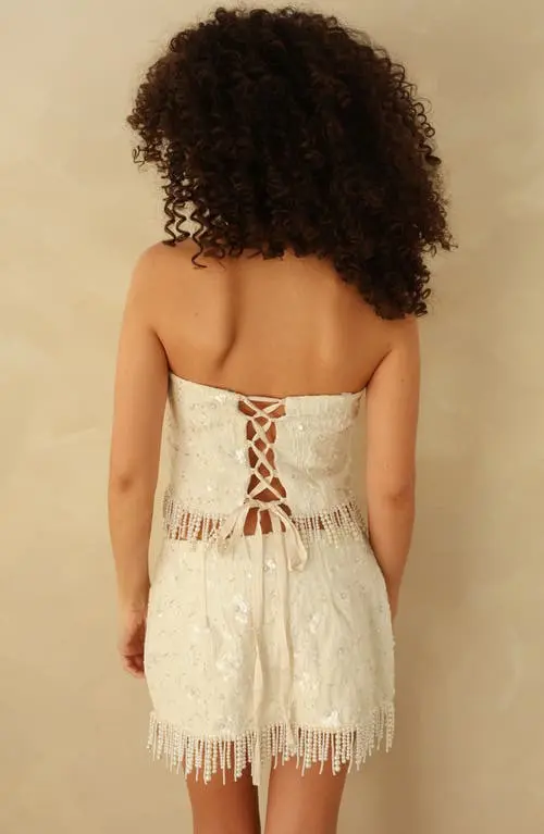 DIPPIN DAISY'S Love On The Rocks Strapless Top