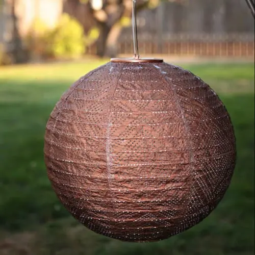 ALLSOP HOME & GARDEN Soji Stellamarket Solar Lantern - Copper