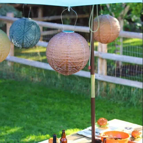 ALLSOP HOME & GARDEN Soji Stellamarket Solar Lantern - Copper