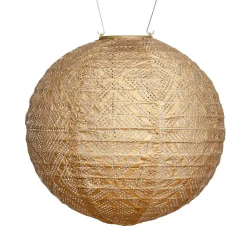 ALLSOP HOME & GARDEN Soji Stellamarket Solar Lantern - Copper