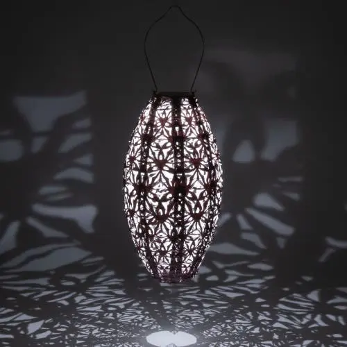 ALLSOP HOME & GARDEN Soji Stellawildflower Pod Solar Lantern - Blush