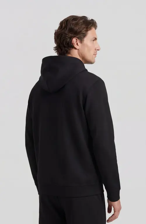 JACK ARCHER Sandwash Hoodie - True Black