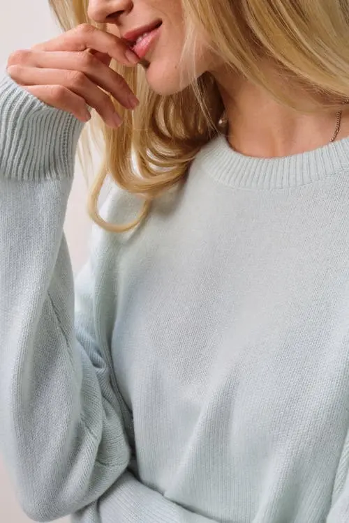 Naked Cashmere Kaia Crewneck Cashmere Sweater - Jadite
