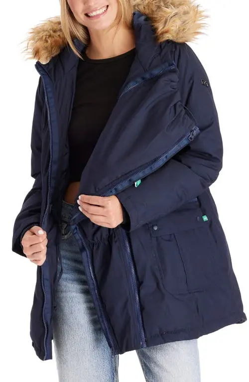 MODERN ETERNITY Convertible Down 3-in-1 Parka - Navy