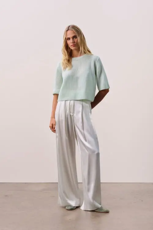 Naked Cashmere Atallah Cashmere Tee - Jadite
