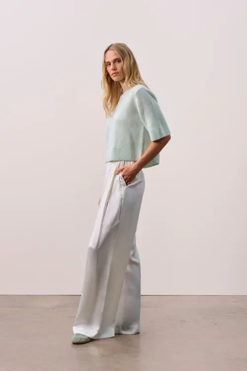 Naked Cashmere Atallah Cashmere Tee - Jadite