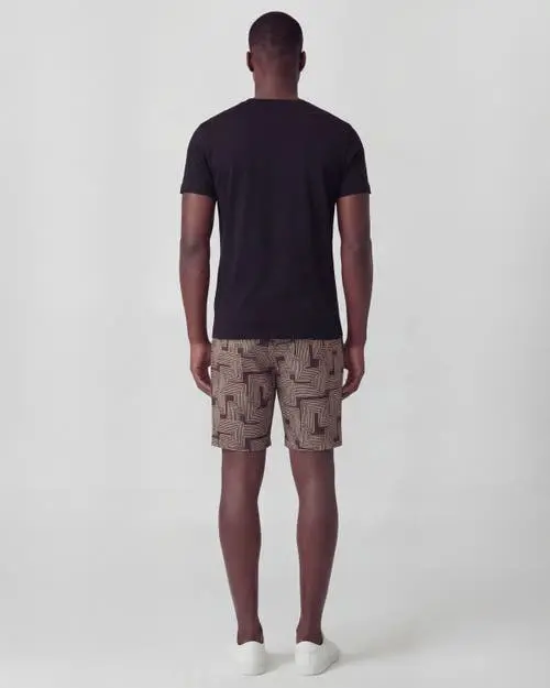 LORDS OF HARLECH Flat Front Short - Inter Twine Black