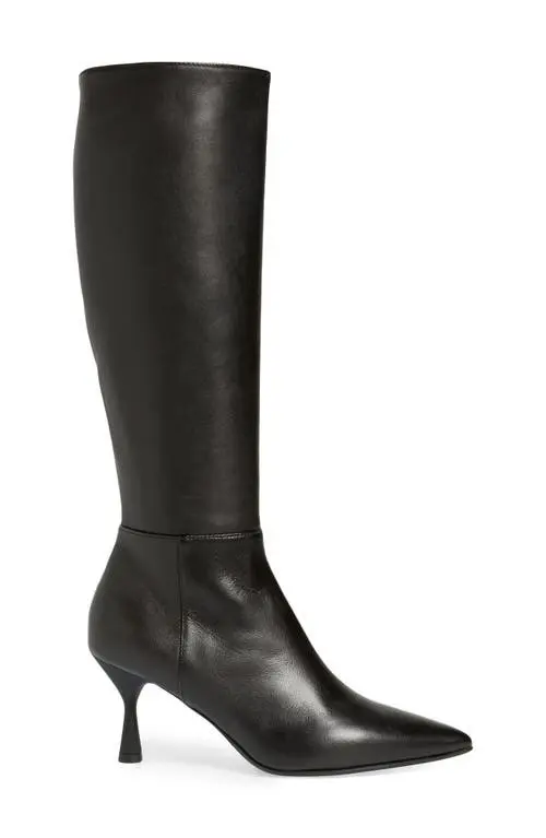 Agl Ide High Leather Boots - Nero-nero