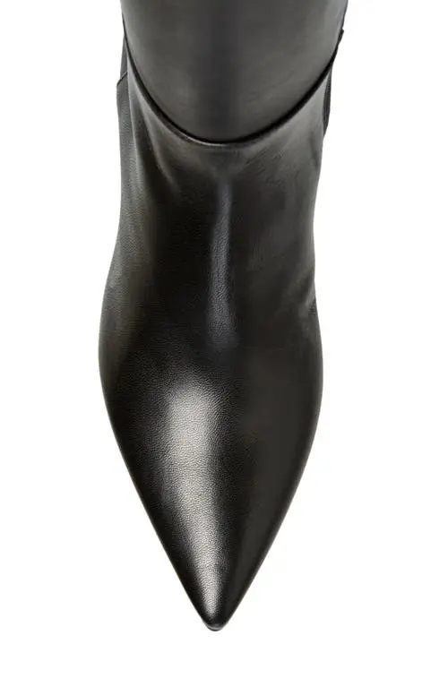 Agl Ide High Leather Boots - Nero-nero