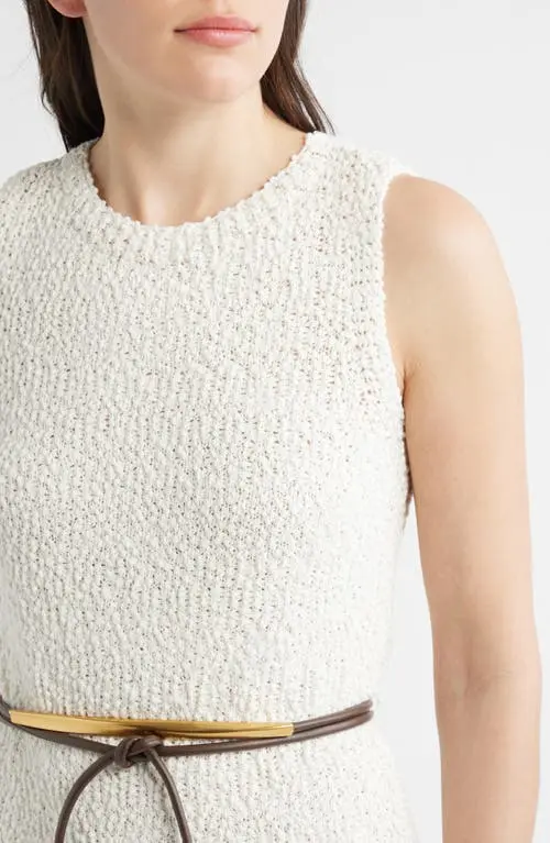 Donna Karan New York Bouclé Knit Sleeveless Sheath Dress