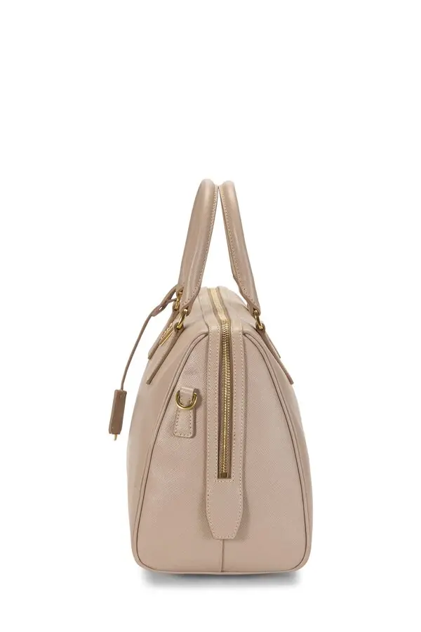 Prada Saffiano Boston Handbag