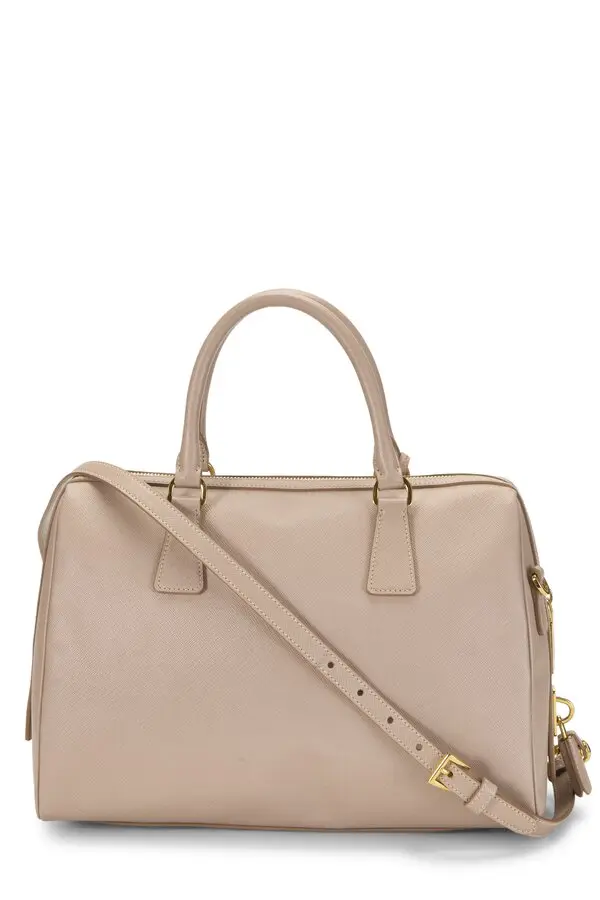 Prada Saffiano Boston Handbag