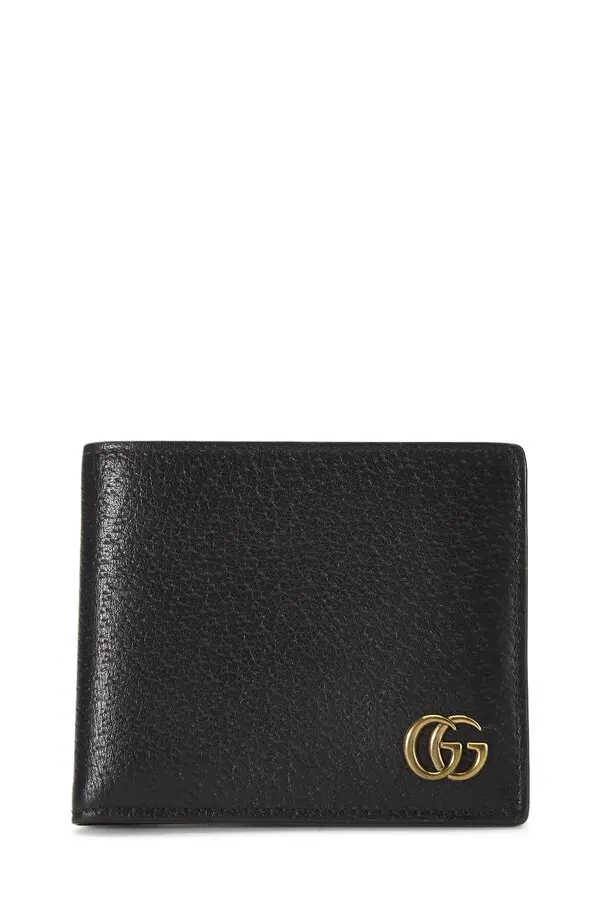 Gucci Gg Marmont Bifold Wallet - Black