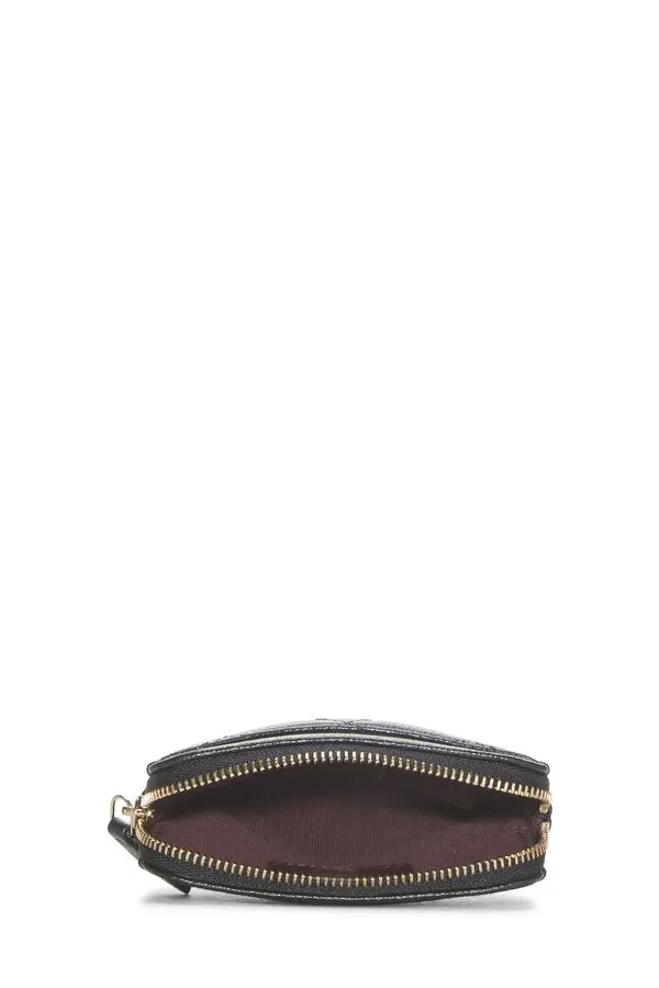 Chanel Caviar 'cc' Zip Card Holder