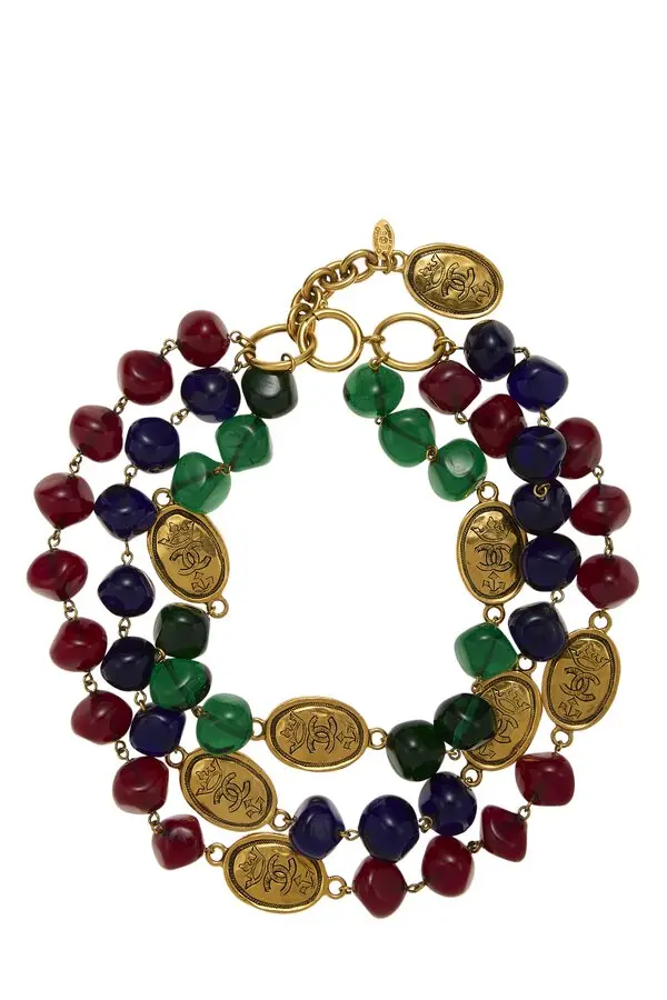 Chanel Gripoix Necklace - Multi