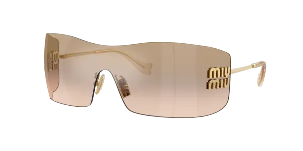 Miu Miu Sunglasses - Light Brown Mirror Bronze