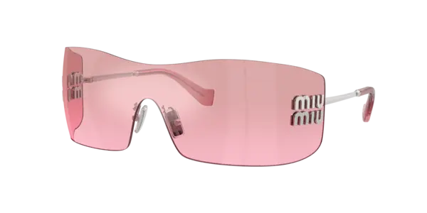 Miu Miu Sunglasses - Pink Mirror Silver Gradient